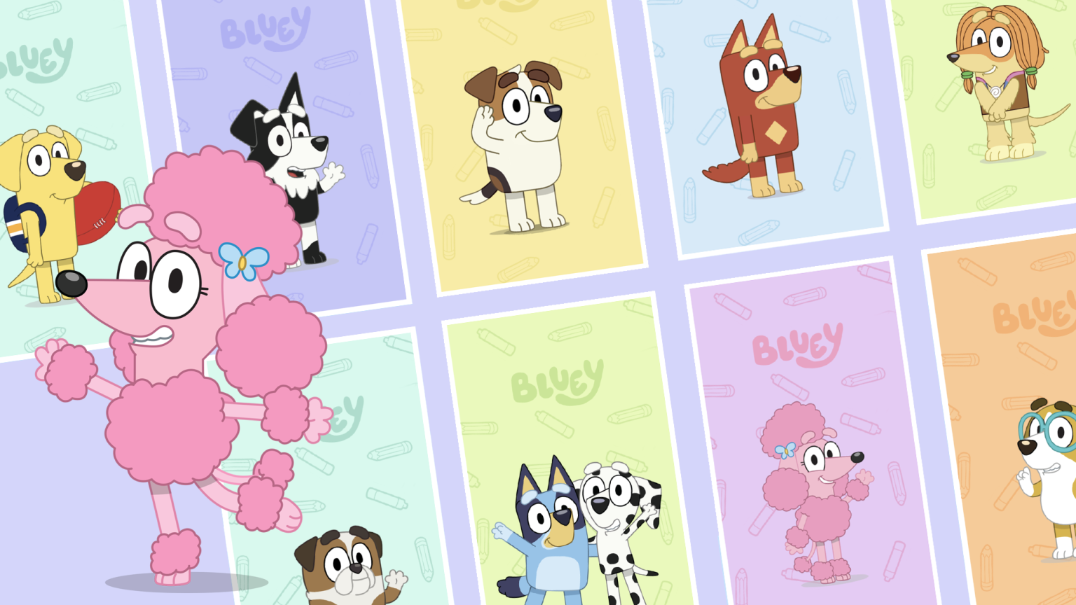 Bluey School Friends Wallpapers - Bluey Official Website