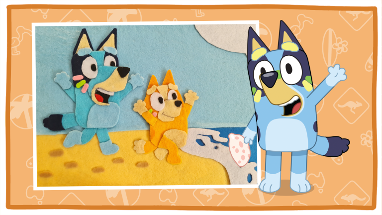Make your own Felt postcards! - Bluey Official Website