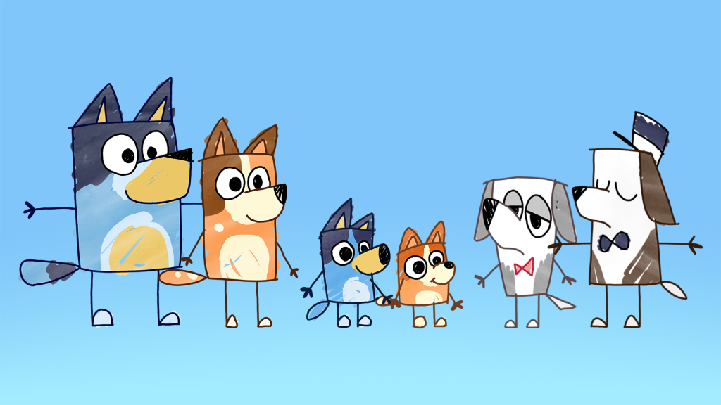 A Closer Look inside the Bluey Character Puzzle - Bluey Official Website