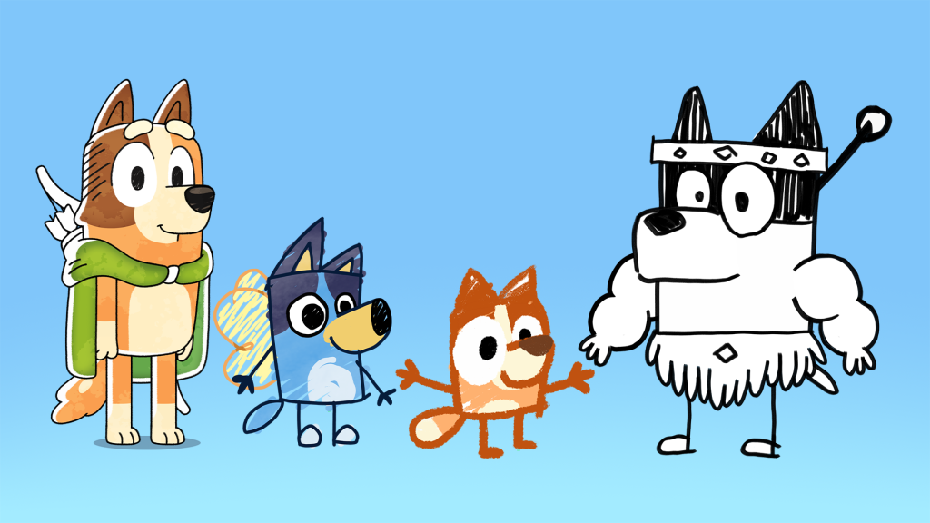 A Closer Look inside the Bluey Character Puzzle - Bluey Official Website
