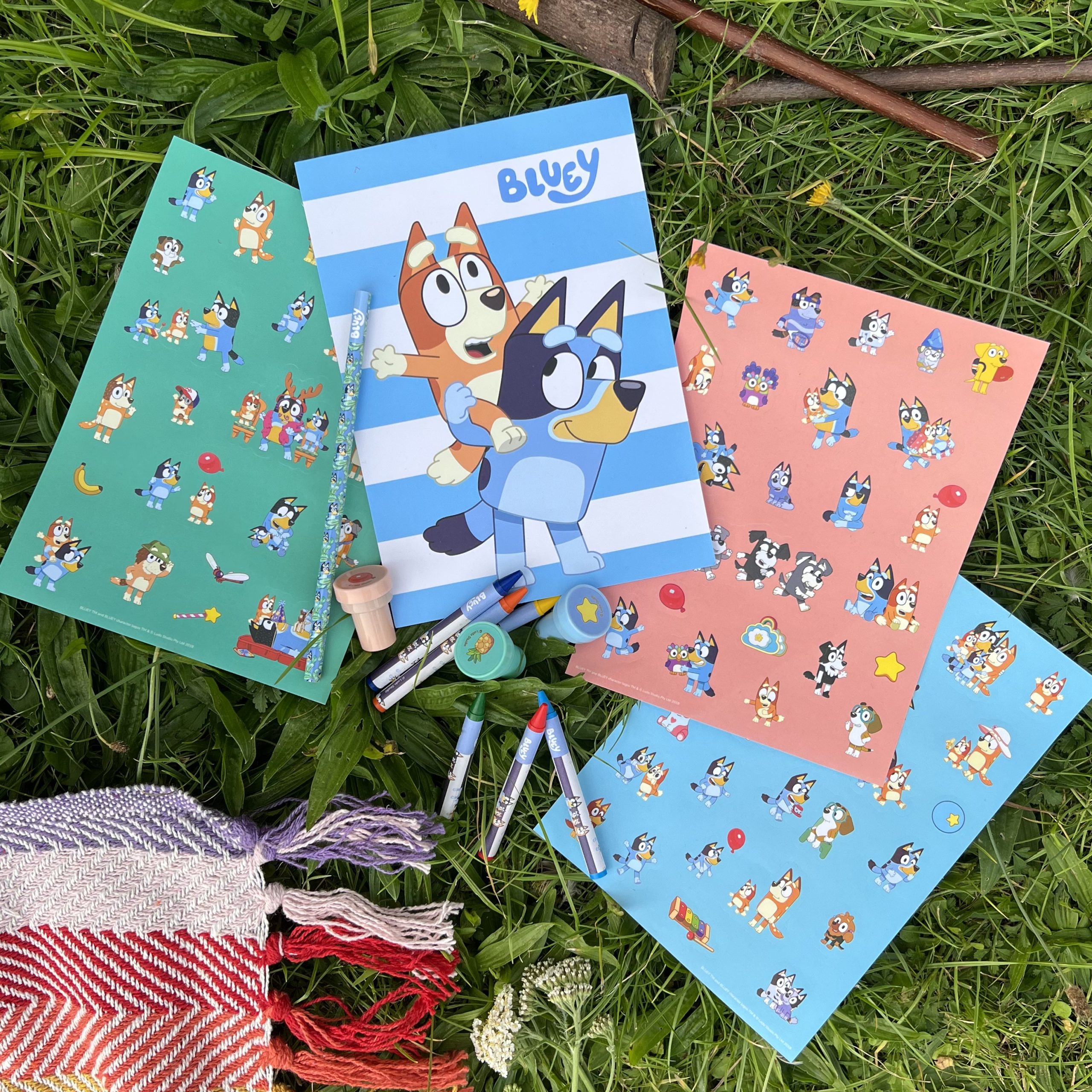 Bluey: Stick and Stamp Set - Bluey Official Website