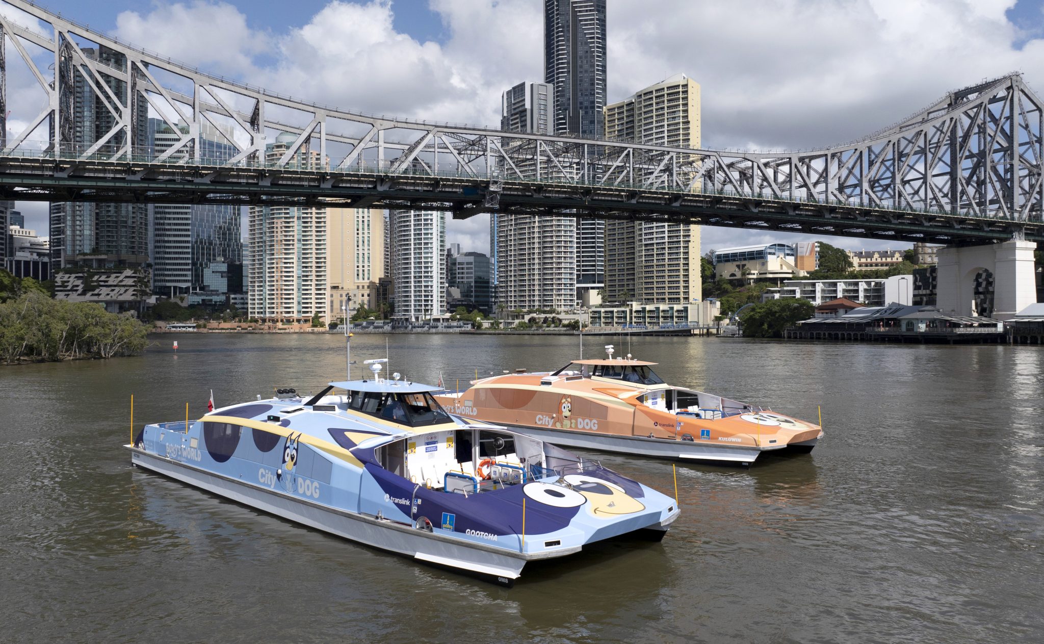 Brisbane Welcomes Bluey and Bingo 'Citydogs' - Bluey Official Website