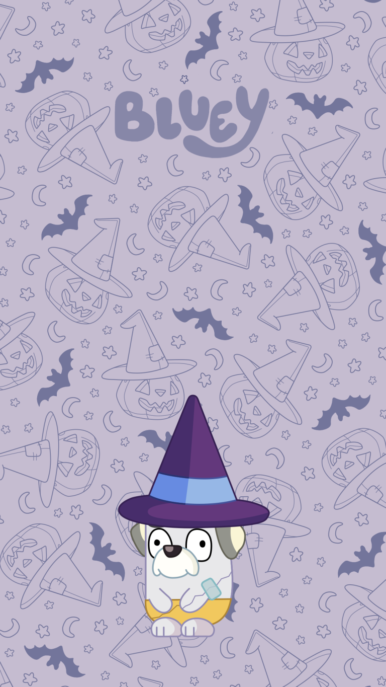 Spooky Halloween Wallpapers - Bluey Official Website