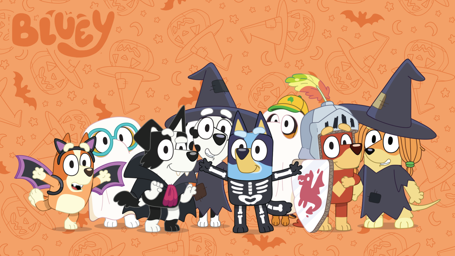 Spooky Halloween Wallpapers - Bluey Official Website