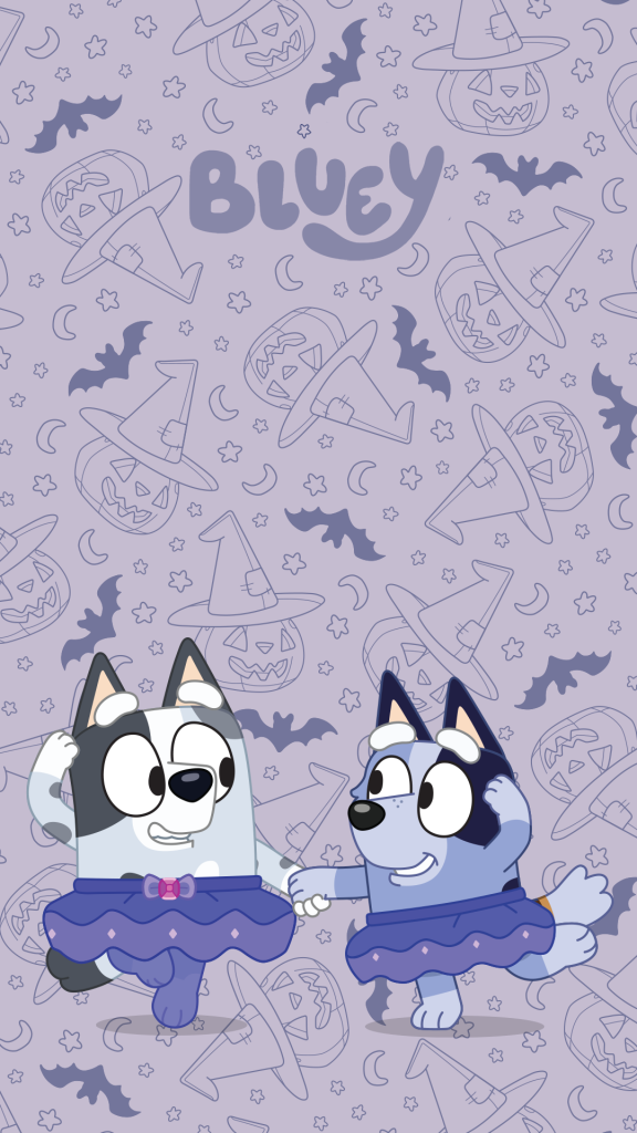 Spooky Halloween Wallpapers - Bluey Official Website