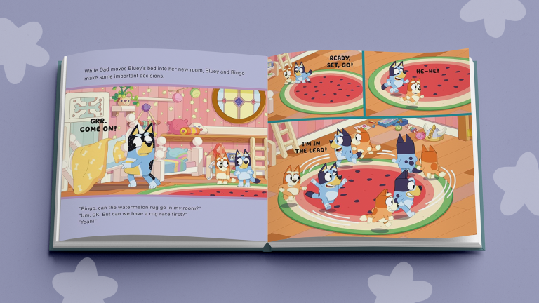 First Look: Baby Bingo from the 'Bedroom' Storybook - Bluey Official ...
