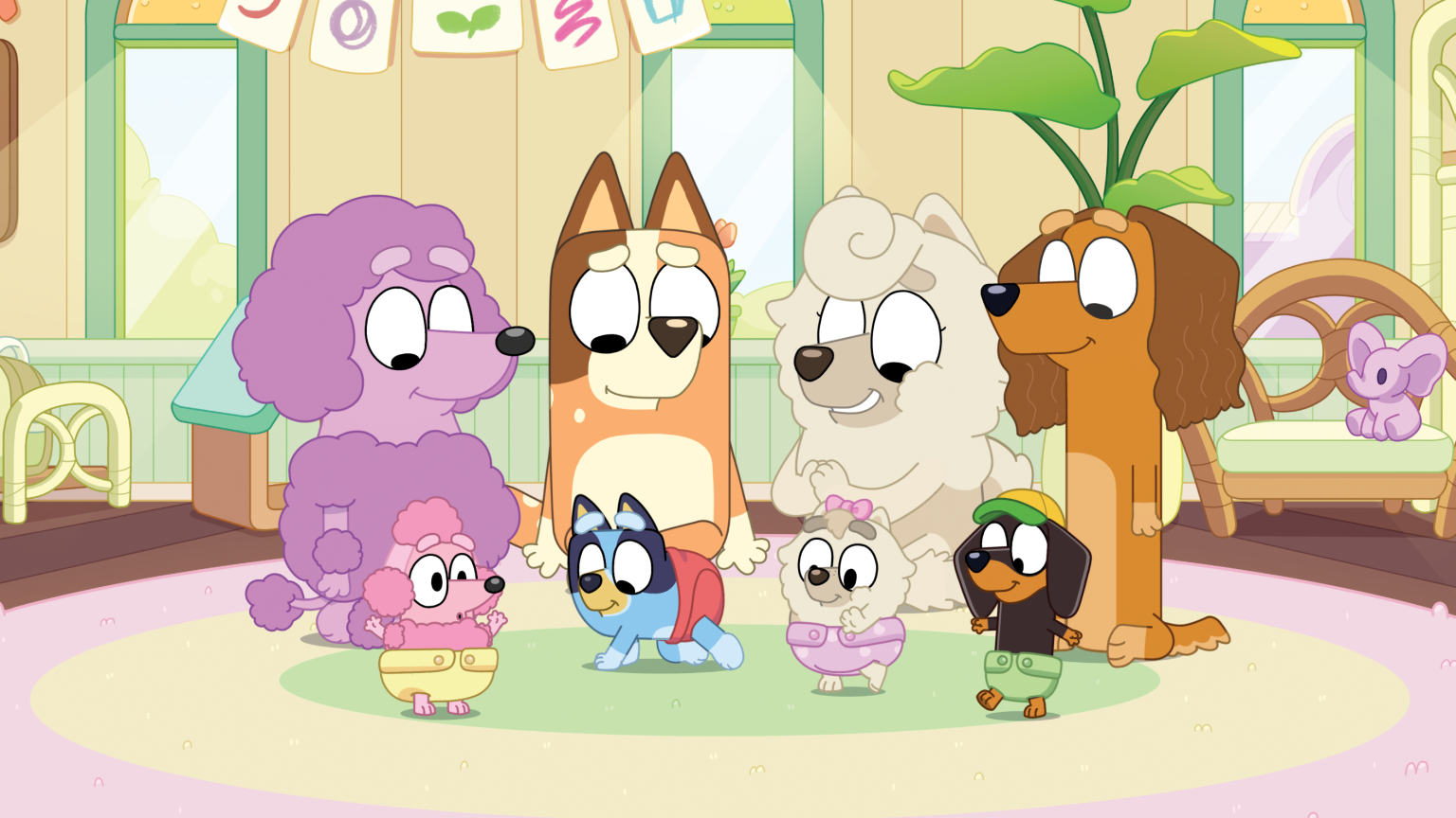 Baby Bluey Wallpapers - Bluey Official Website