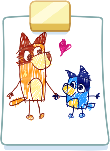 Bluey Colouring Sheets | Download and Print! | - Bluey Official Website