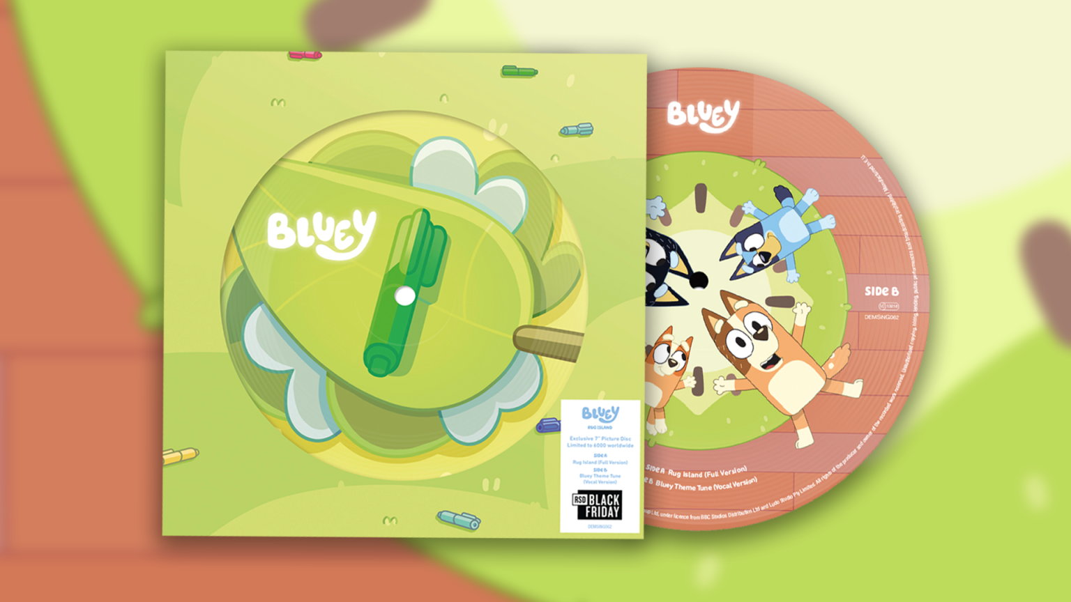 Rug Island: Limited Edition Black Friday Vinyl! - Bluey Official Website