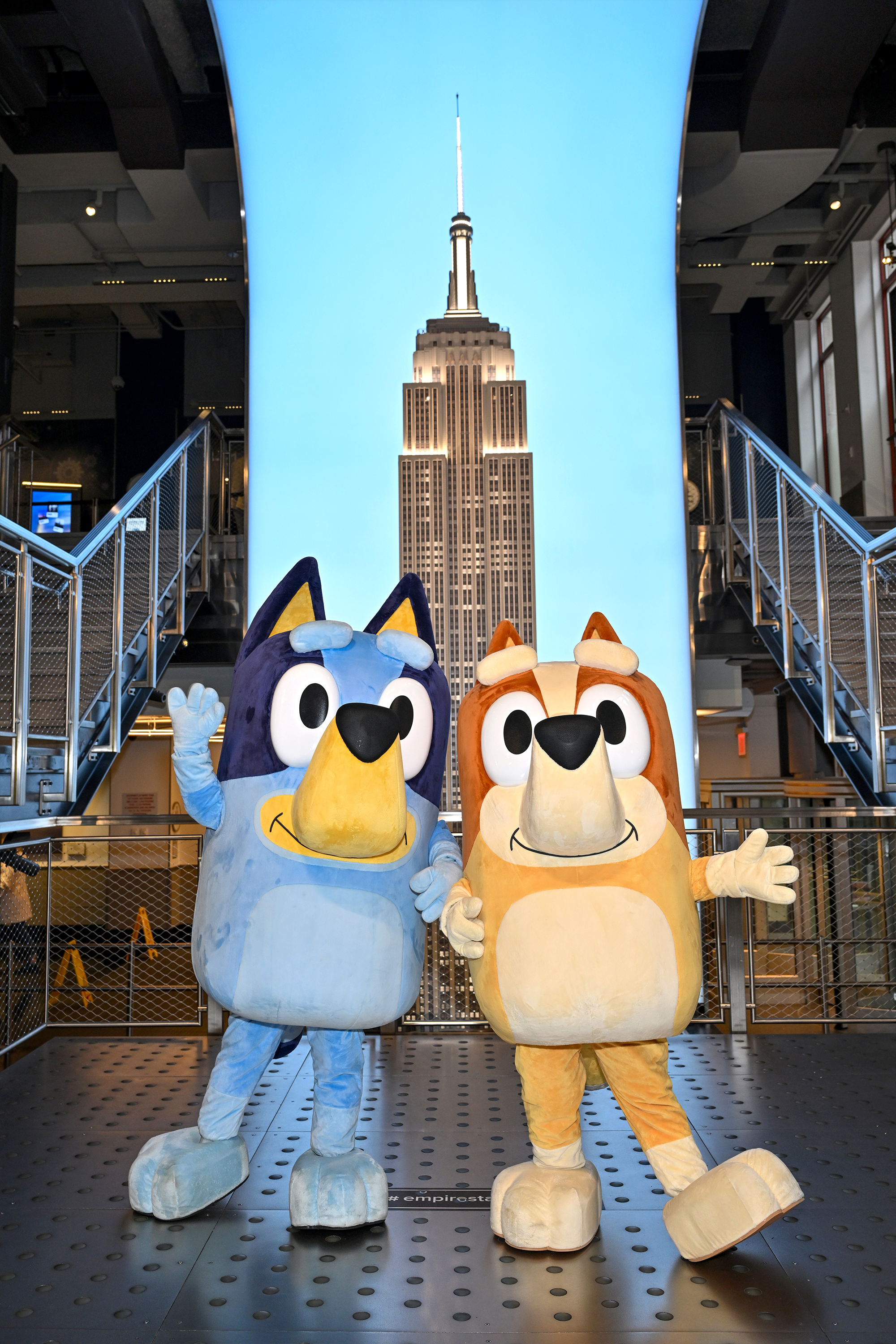 Bluey, Bingo and Muffin visit the Empire State Building! - Bluey ...