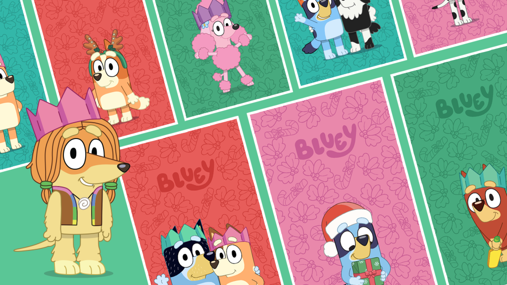 New Bluey christmas Wallpapers - Bluey Official Website