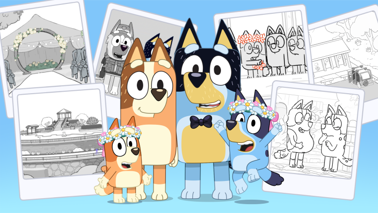 Go Behind the Scenes of 'The Sign' - Bluey Official Website