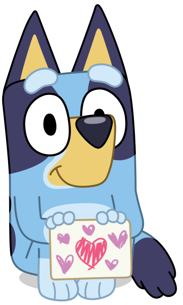 Spread the Love with Bluey Valentine's vouchers! - Bluey Official Website