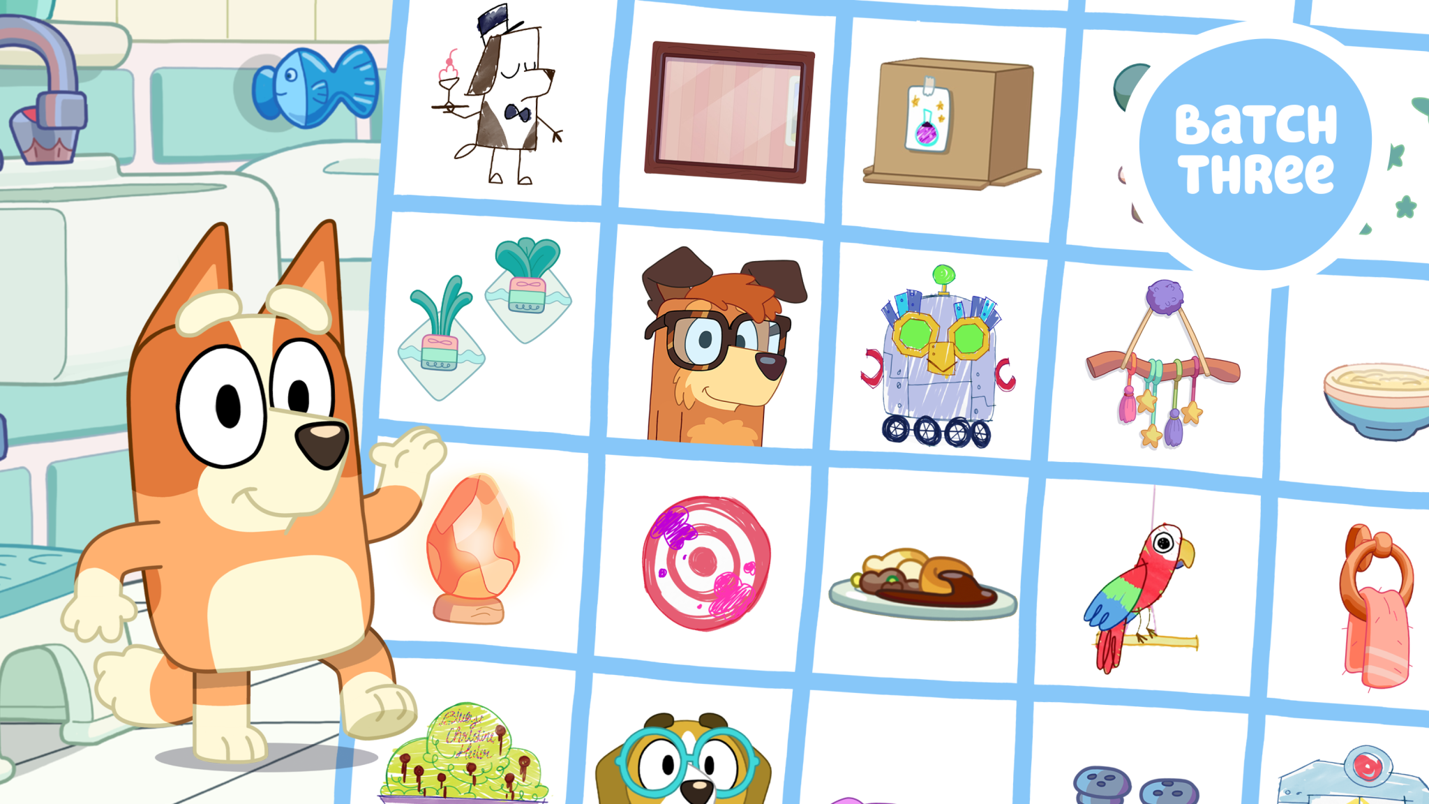 Play Minisodes Bingo (Batch Three) - Bluey Official Website