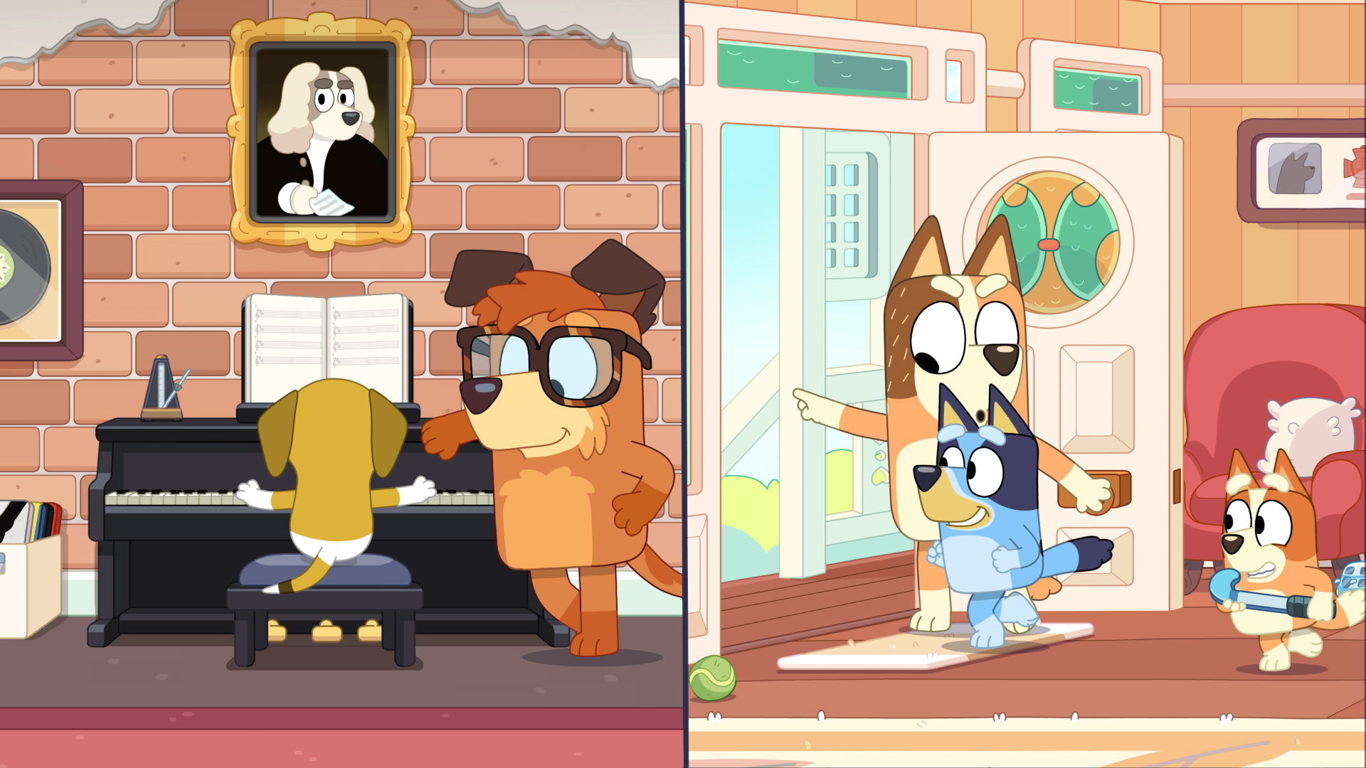 A Deeper Dive into the Easter Eggs hidden in ‘Alongside’ - Bluey ...