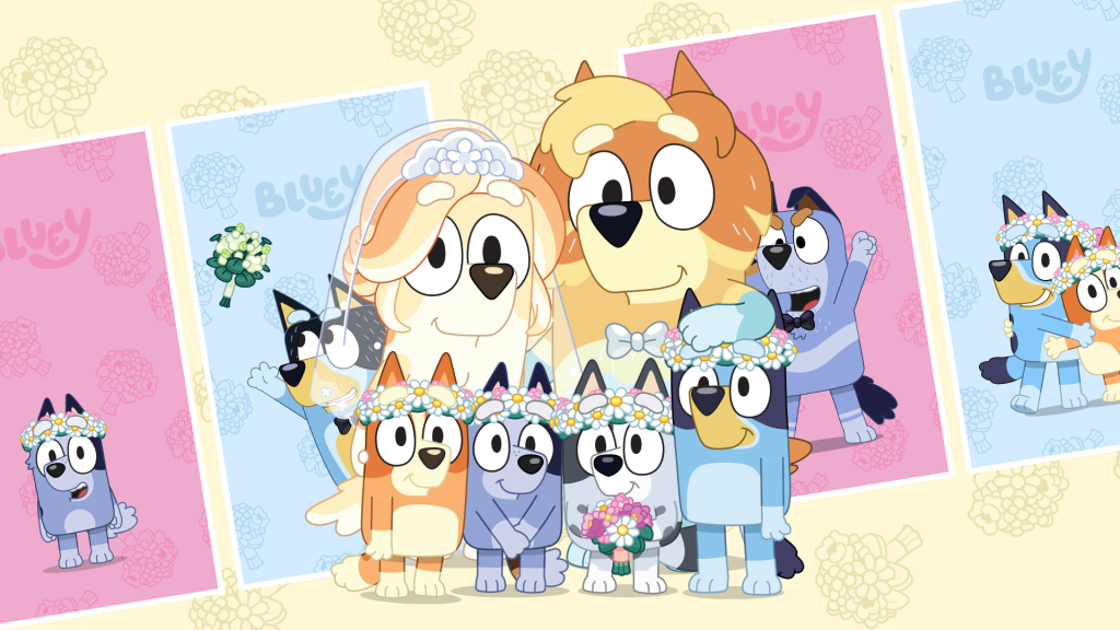 Bluey wedding Wallpapers - Bluey Official Website
