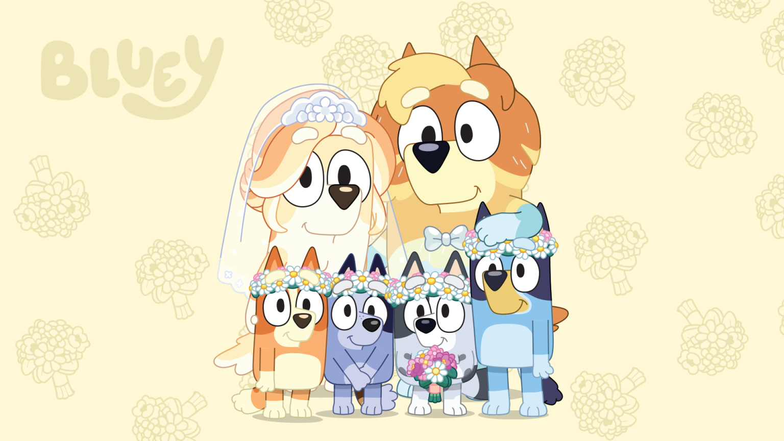 Bluey wedding Wallpapers - Bluey Official Website