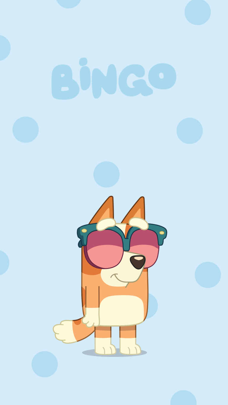 Bingo Phone Wallpapers - Bluey Official Website