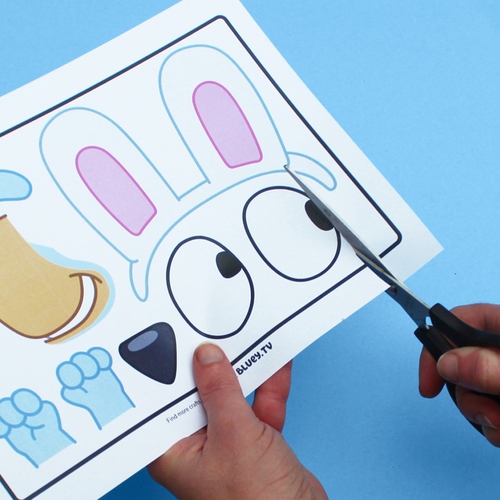How to Make Bluey Easter cut out cards - Bluey Official Website