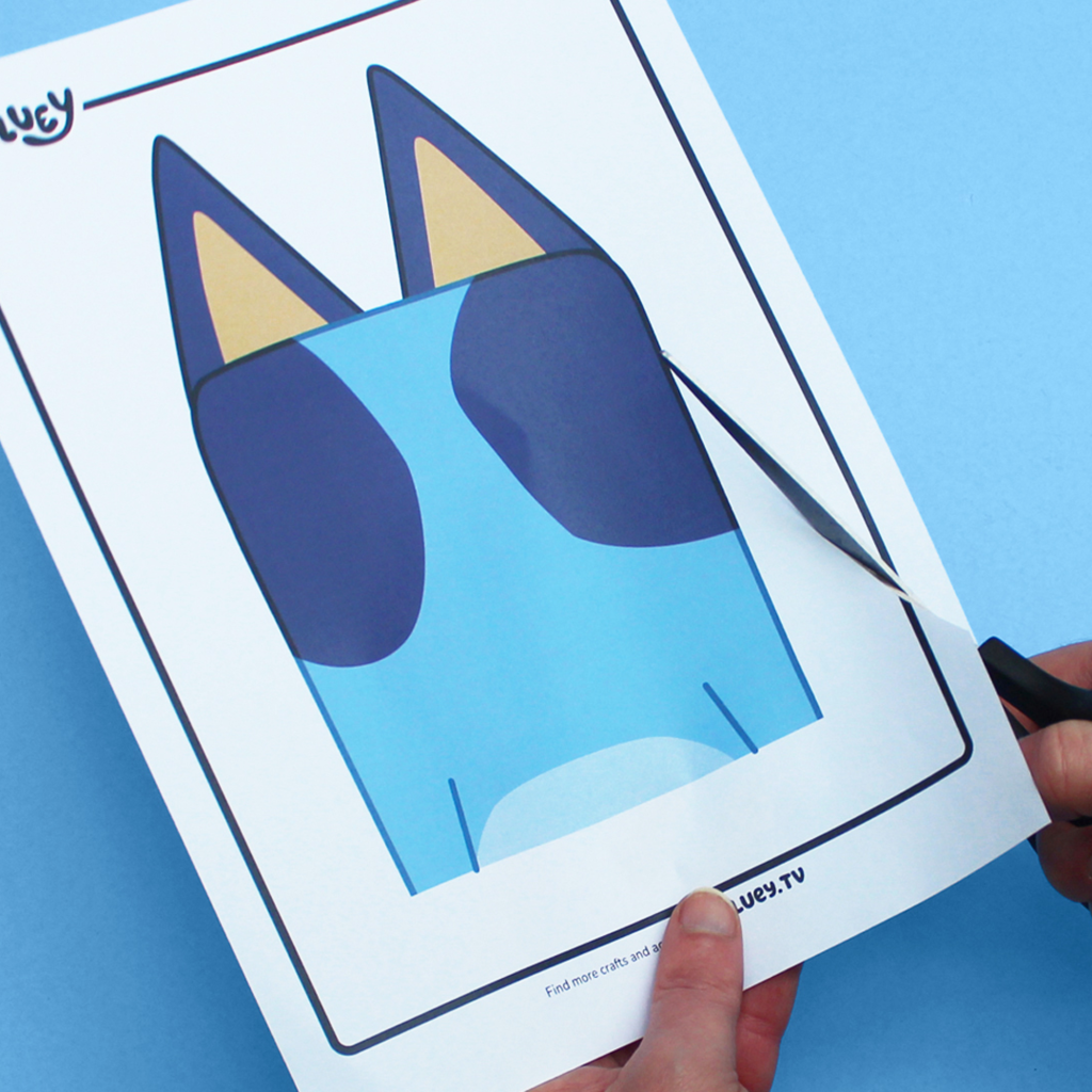 How to Make Bluey Easter cut out cards - Bluey Official Website