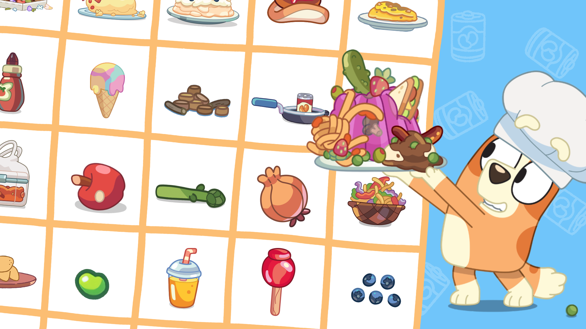 Play: 'Let's Play Chef' Bingo! - Bluey Official Website