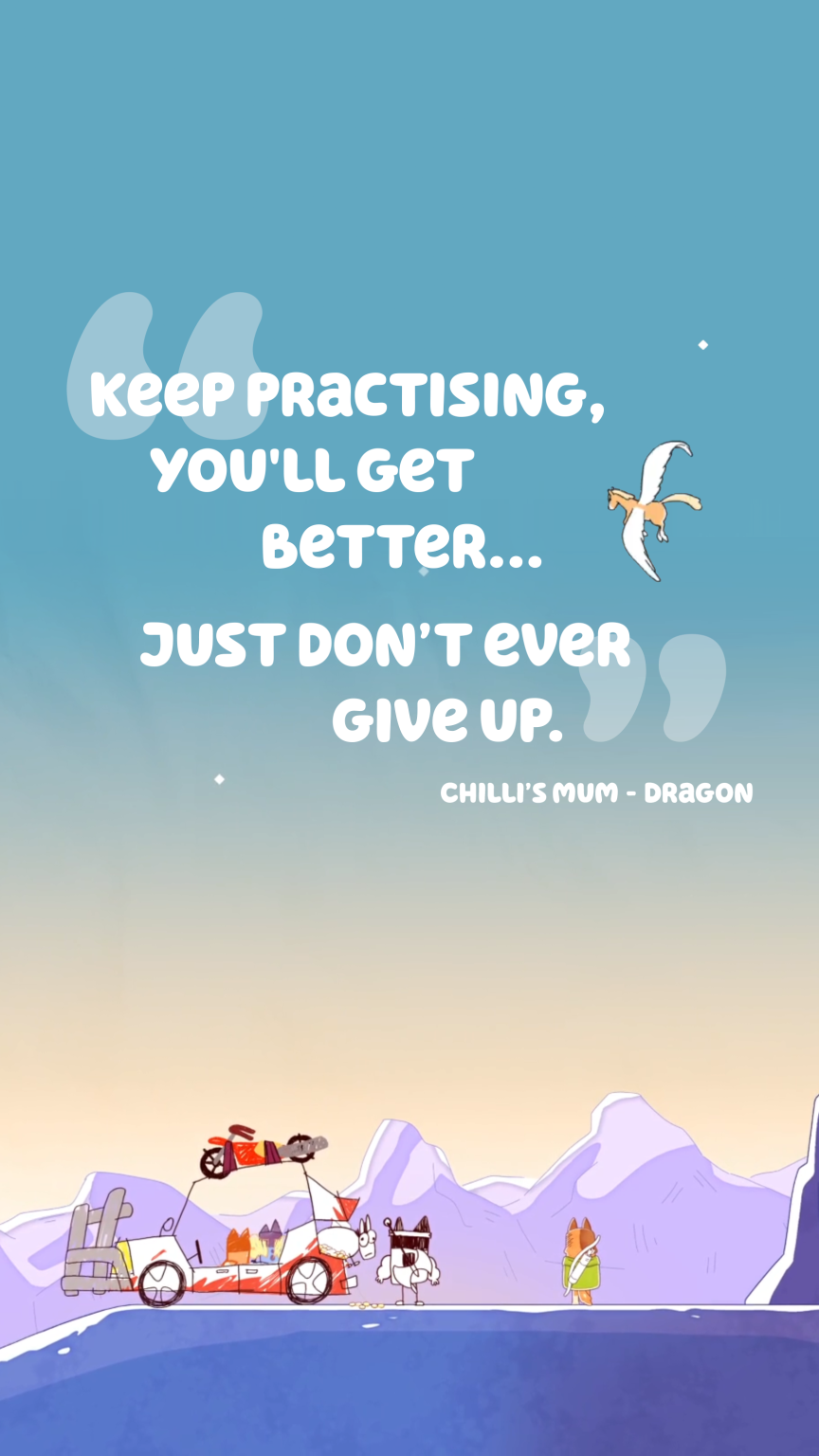 Motivational Bluey Quote Wallpapers - Bluey Official Website