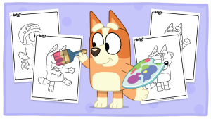 Bingo Colouring Sheets!