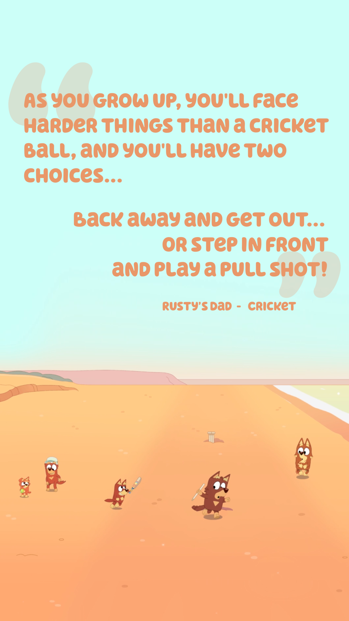 Motivational Bluey Quote Wallpapers - Bluey Official Website