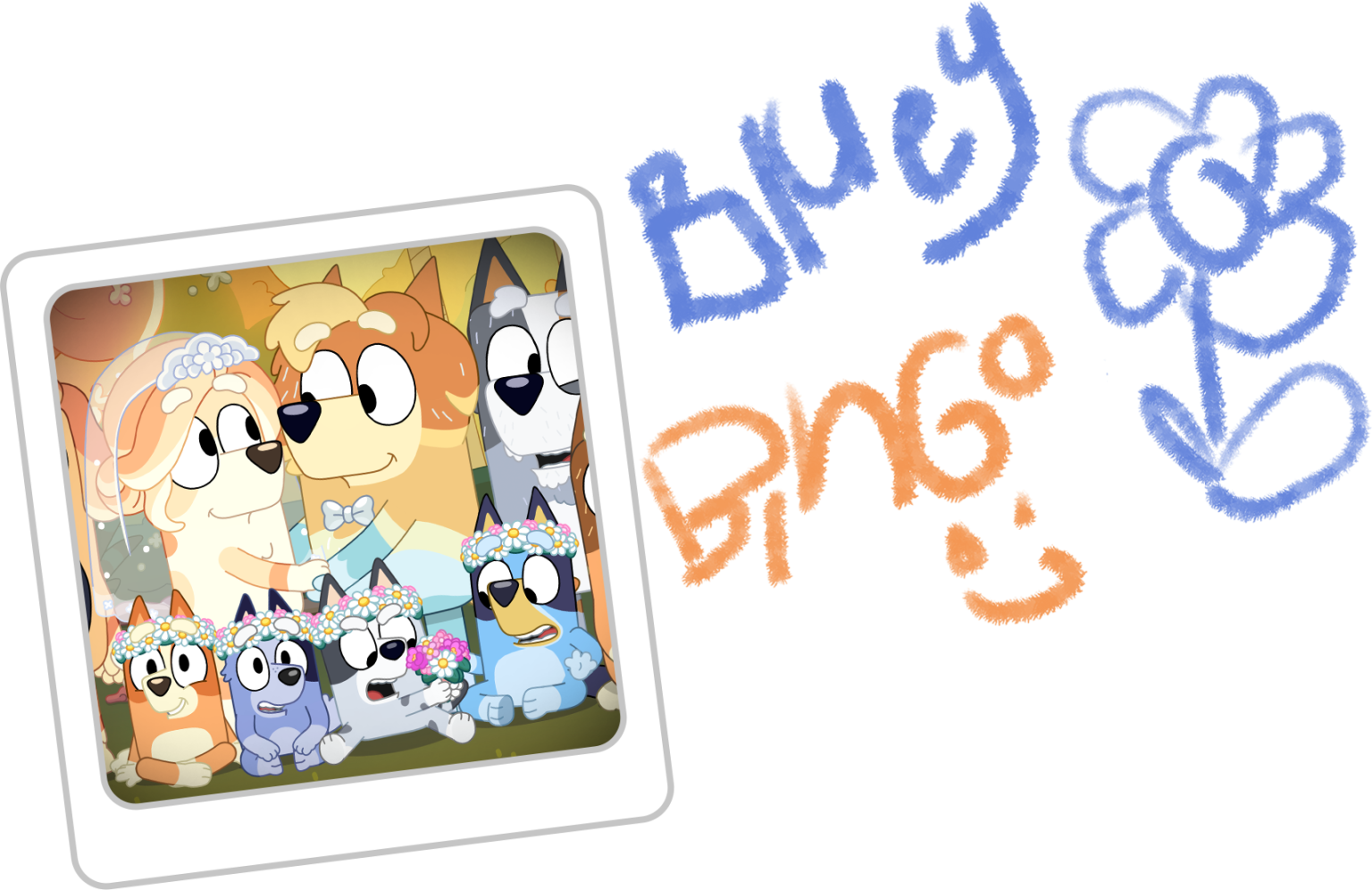 Look Inside: Frisky and Uncle Rad's Wedding Guest Book - Bluey Official ...