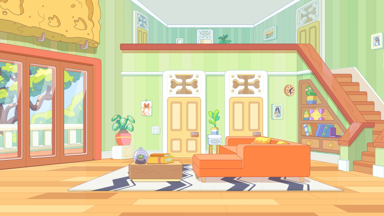 Bluey's House Wallpapers - Bluey Official Website