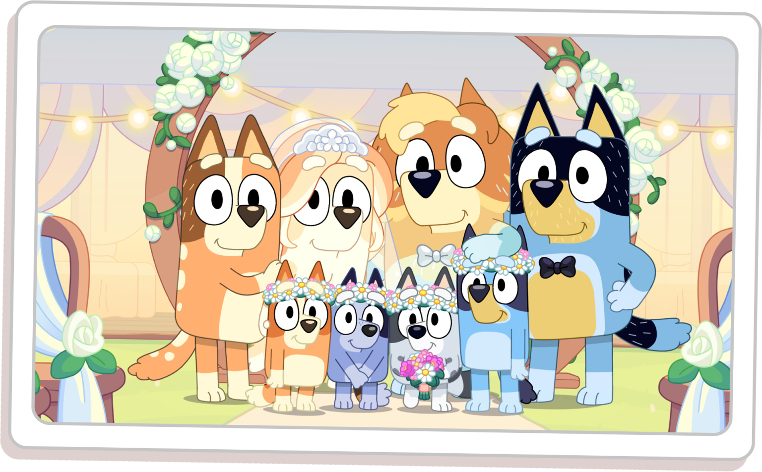 Look Inside: Frisky and Uncle Rad's Wedding Guest Book - Bluey Official ...