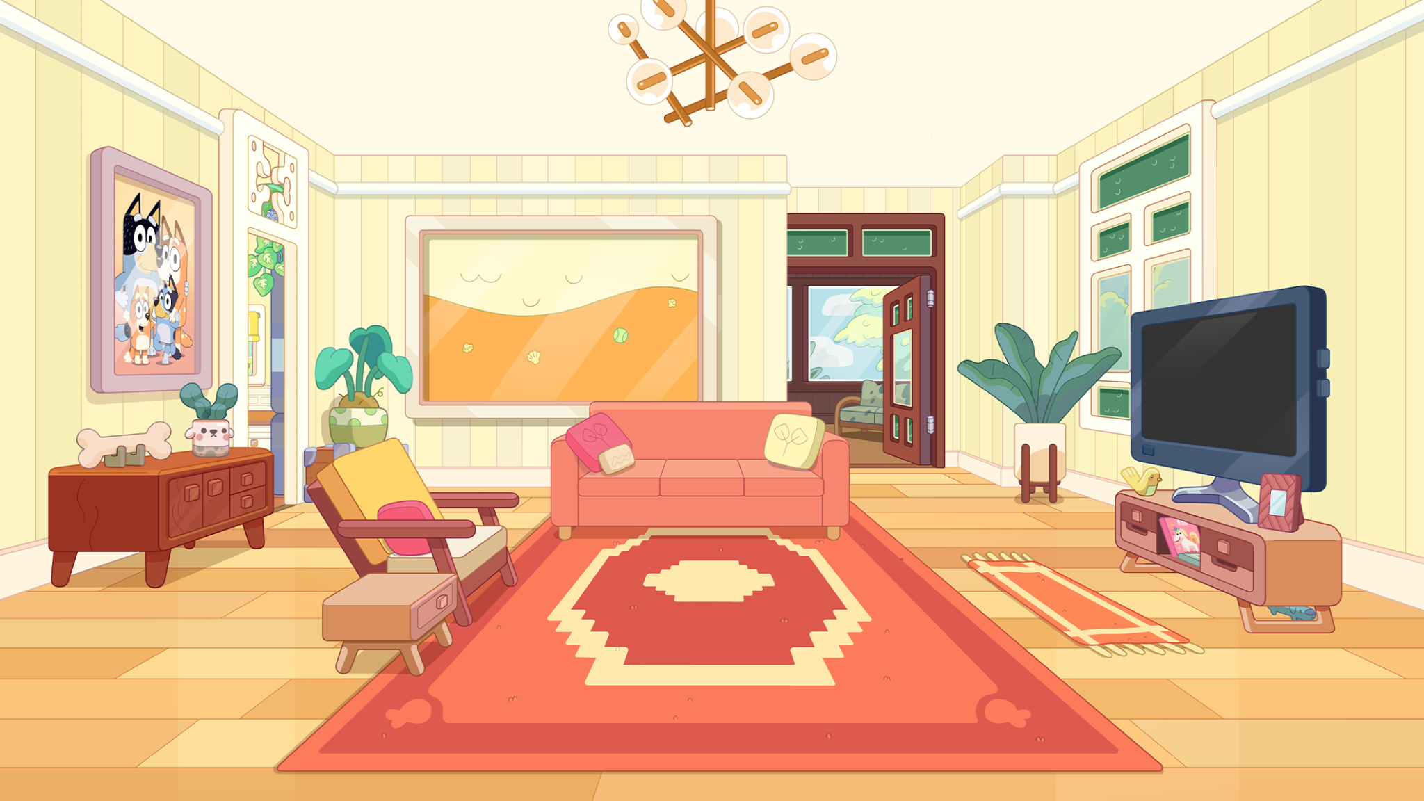 Bluey's House Wallpapers - Bluey Official Website