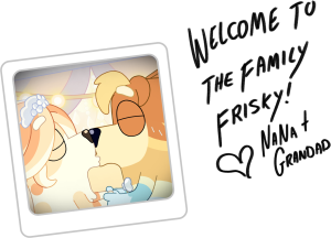Look Inside: Frisky and Uncle Rad's Wedding Guest Book - Bluey Official ...