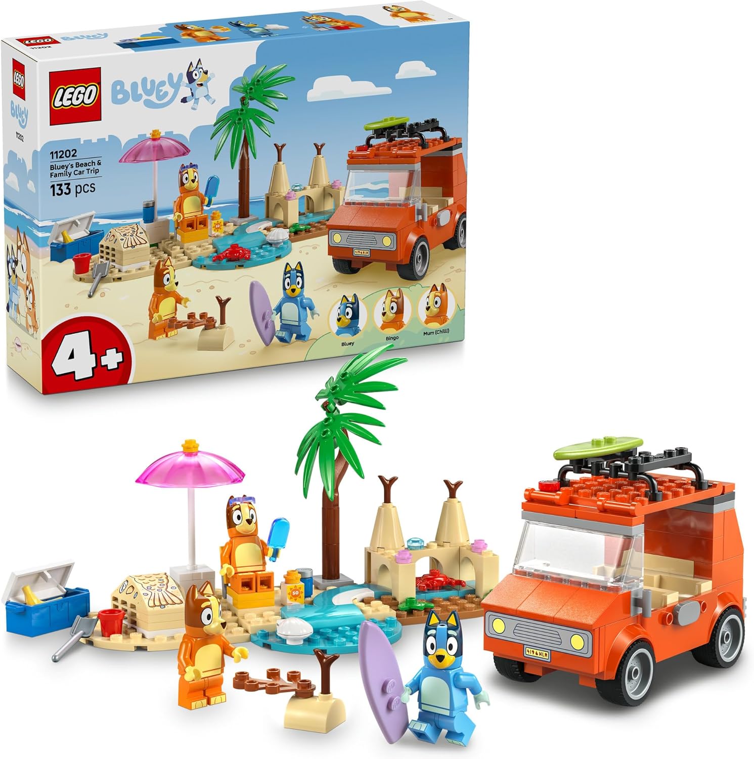 Lego Bluey's Beach and Family Car Trip - Bluey Official Website