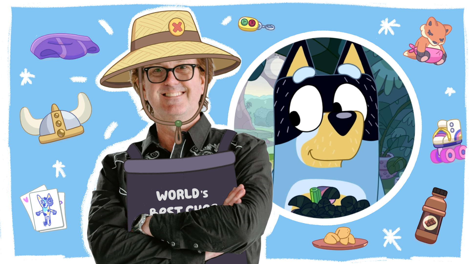 Two minutes with... Dave McCormack! - Bluey Official Website