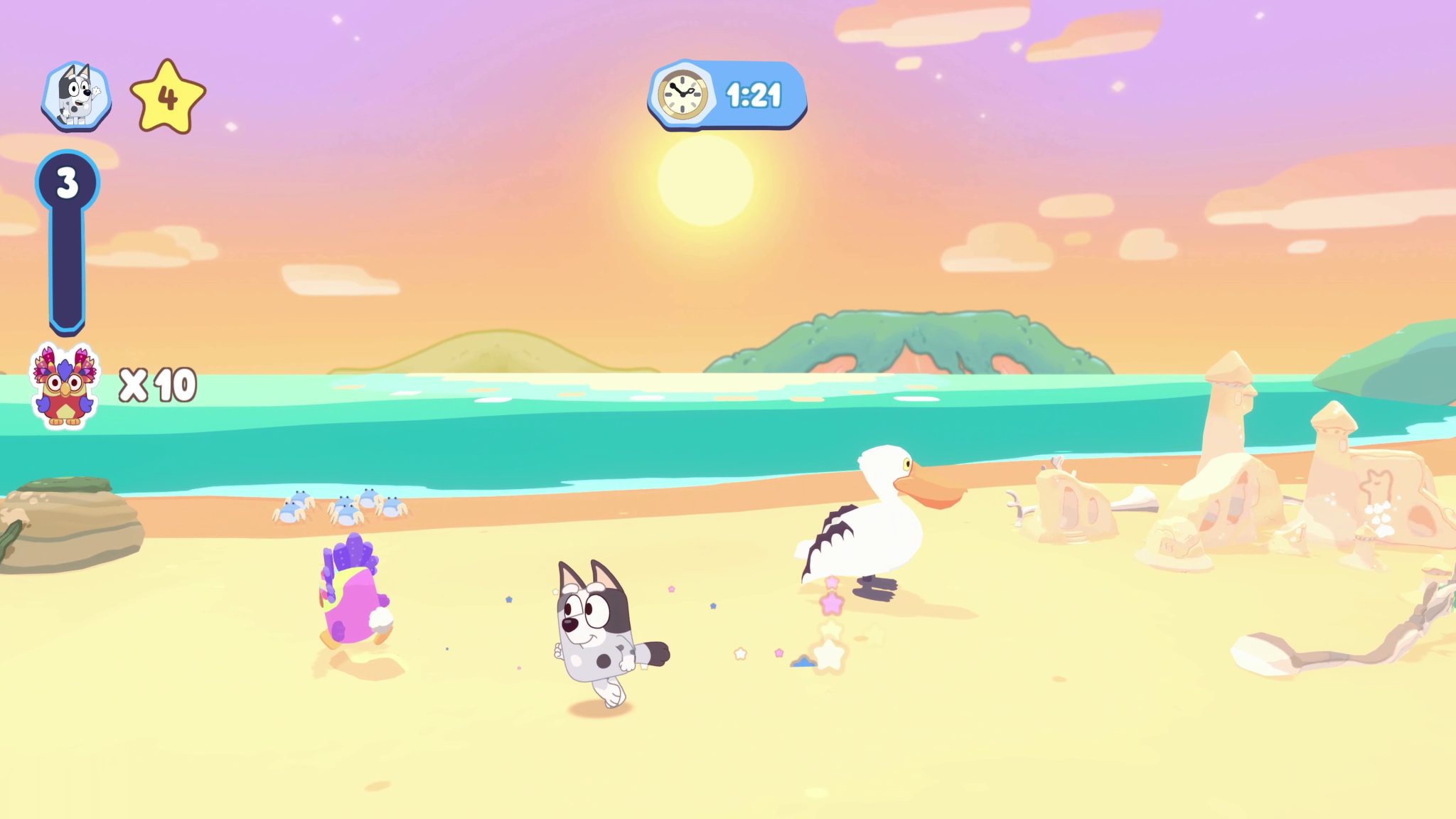 Play as Muffin and Uncle Stripe in Bluey: The VideoGame! - Bluey ...