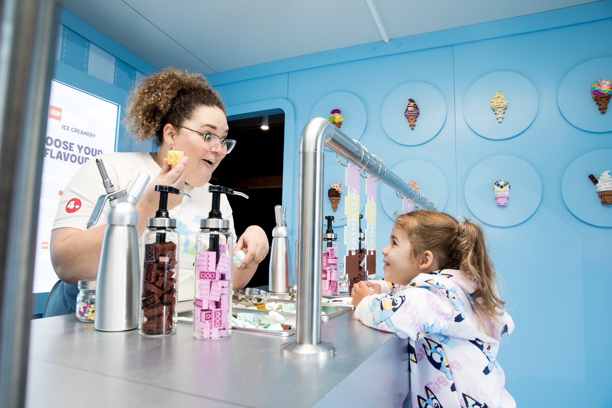 Visit the LEGO Bluey Ice Cream Pop Up! - Bluey Official Website