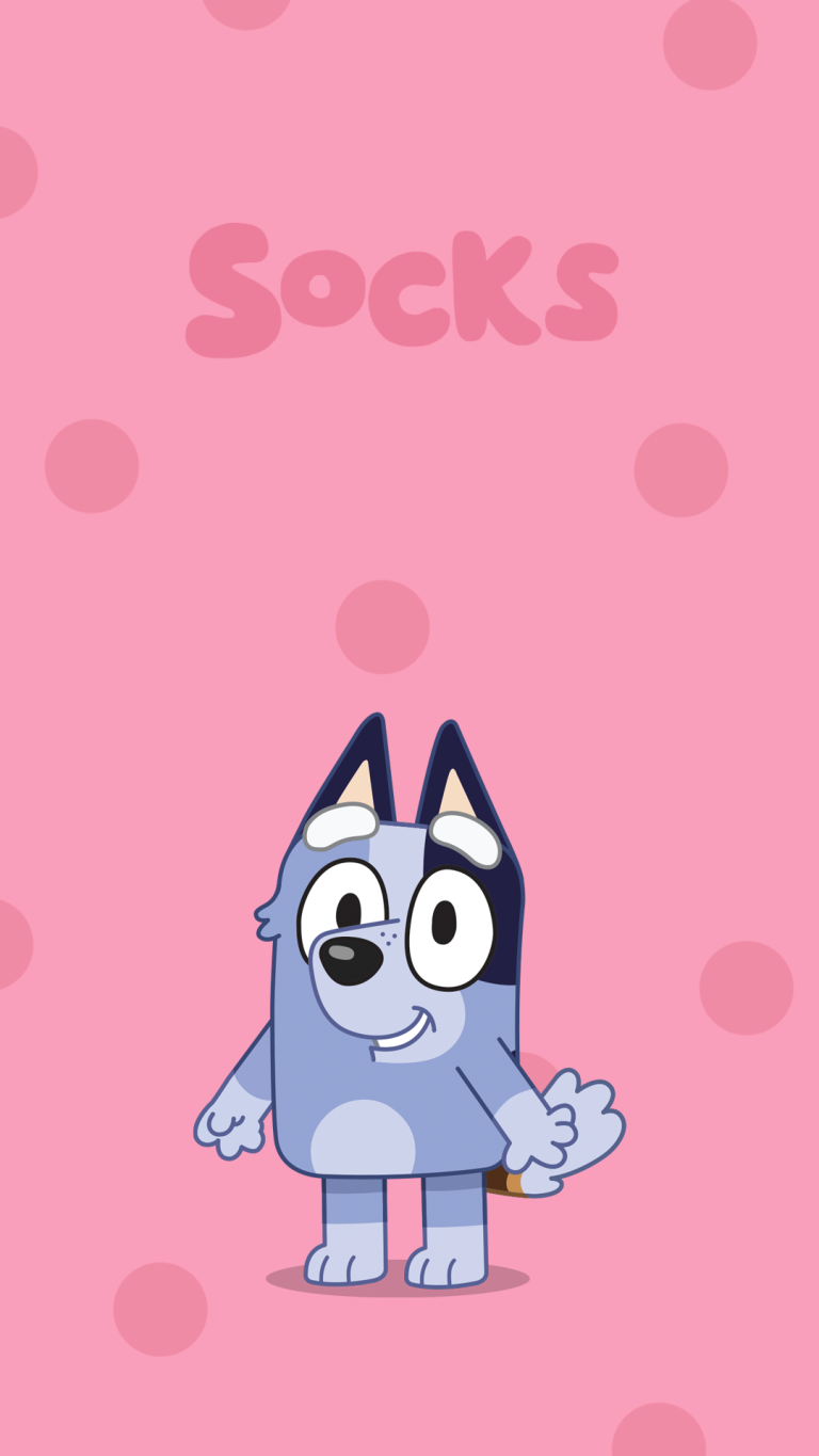 Socks Phone Wallpapers - Bluey Official Website