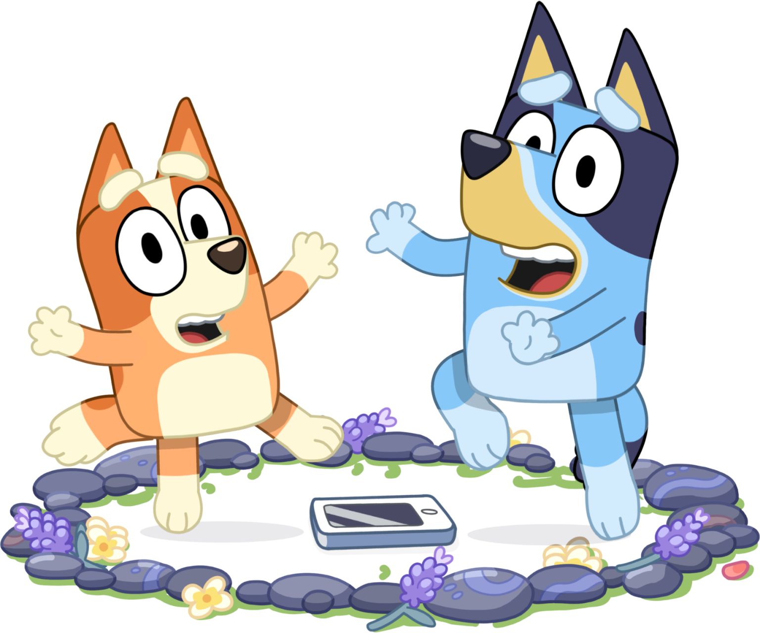 Download Bluey Phone Wallpapers | For Tablet, Mobile, Desktop | - Bluey ...