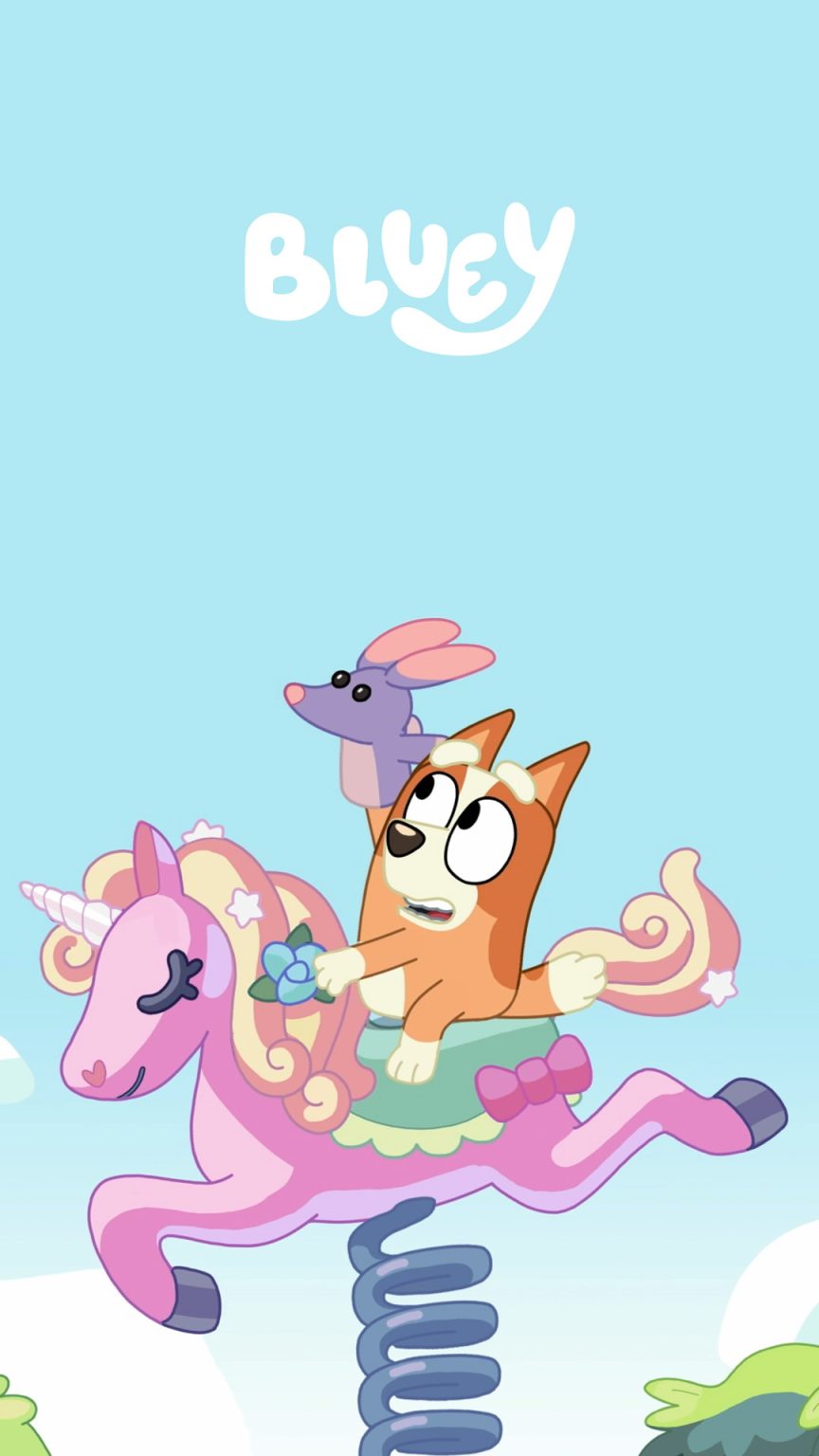 Unicorse and Bob Bilby Phone Wallpapers - Bluey Official Website