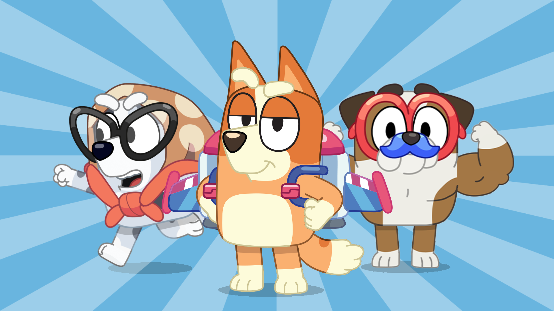 Bluey Superhero Wallpapers - Bluey Official Website