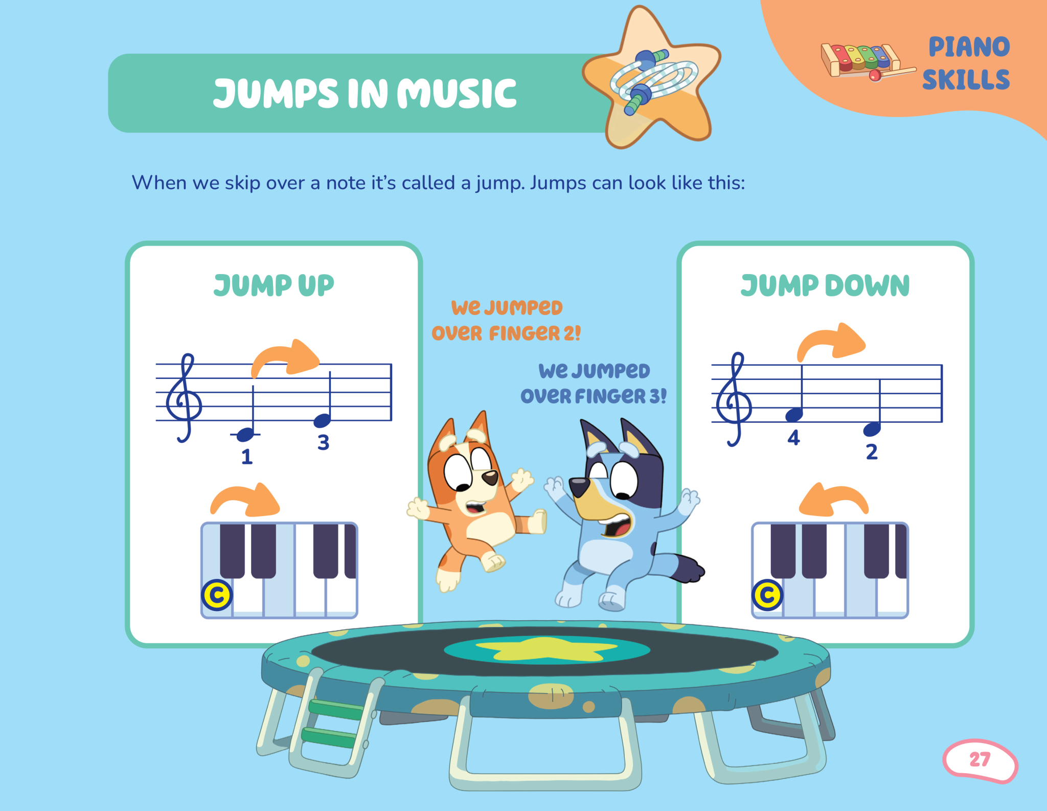 Look Inside: Bluey's First Ever Piano Book! - Bluey Official Website
