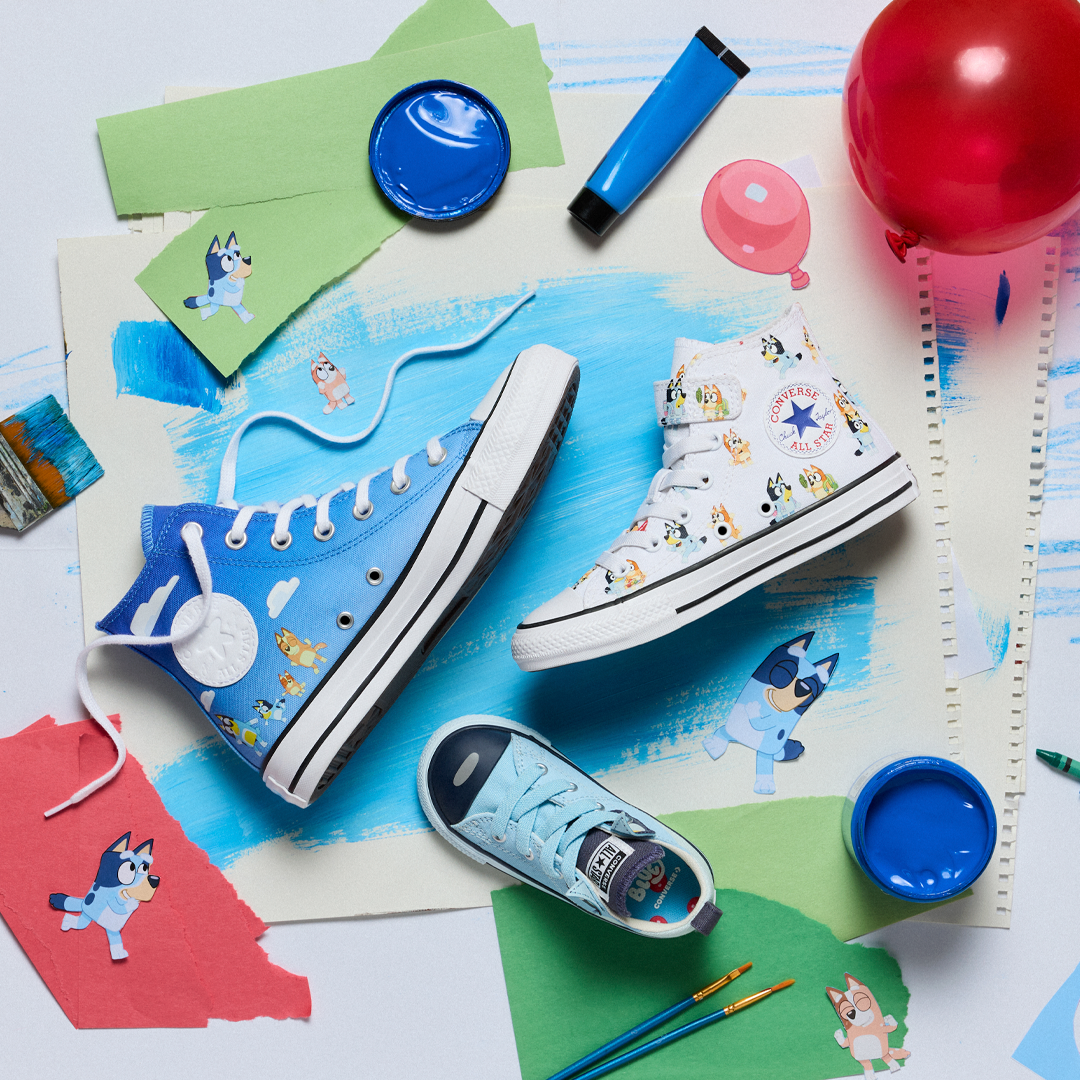 Limited-edition Bluey range from Converse - Bluey Official Website