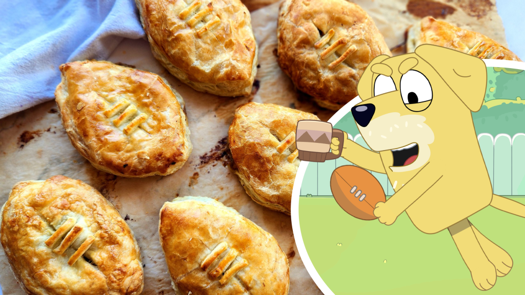 How to Make Lucky's Dad's Football pies - Bluey Official Website