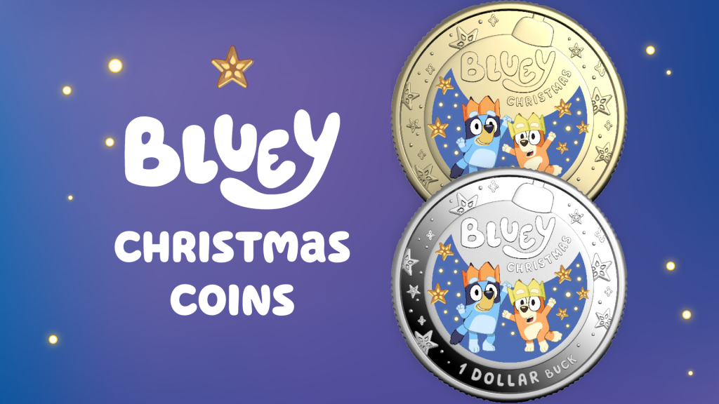 Royal Australian Mint Announce Bluey Christmas Coins! - Bluey Official ...