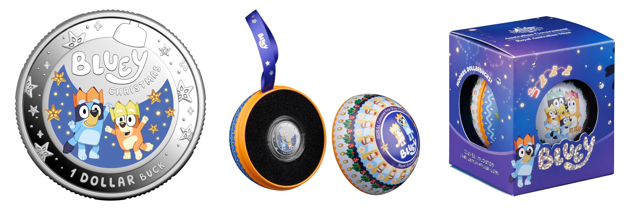 Royal Australian Mint Announce Bluey Christmas Coins! - Bluey Official ...