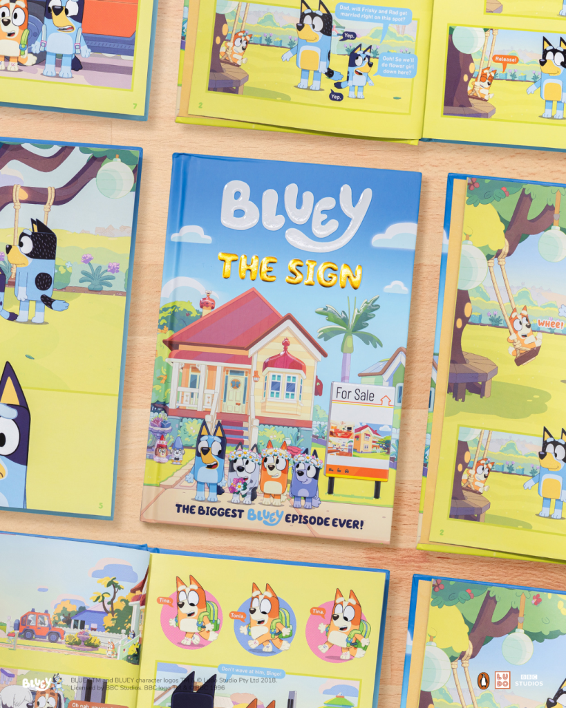 Look Inside: The Sign Graphic Novel - Bluey Official Website