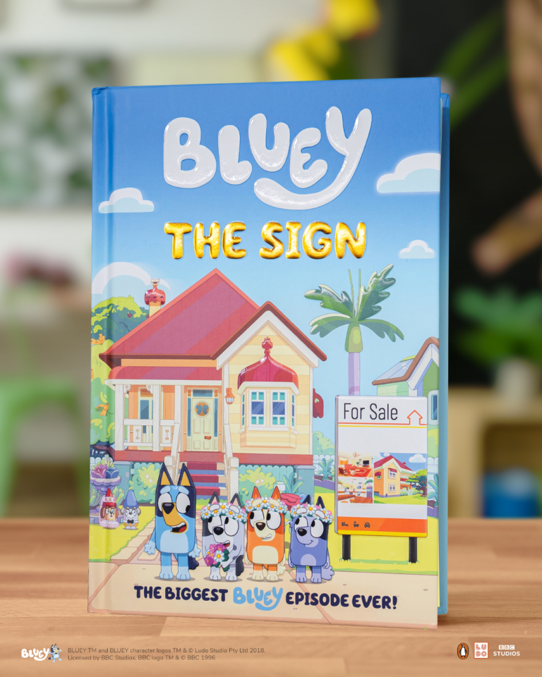 Look Inside: The Sign Graphic Novel - Bluey Official Website