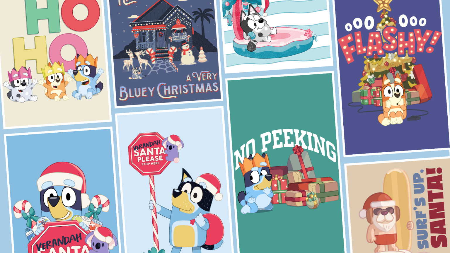 Decorate with Festive Bluey Wallpapers - Bluey Official Website