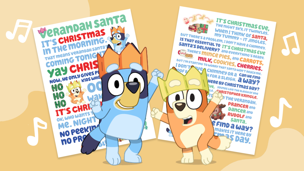 Sing along with Bluey Christmas Karaoke Songs! - Bluey Official Website